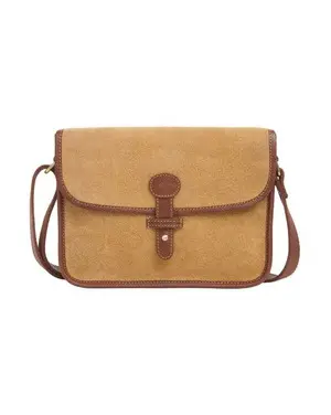 CELTIC & CO. Suede Cross Body Bag With Stud Strap