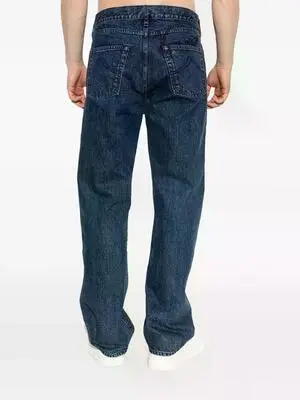 Kenzo Logo Embroidered Straight Leg Jeans