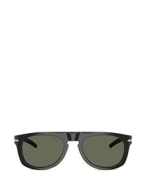Persol Square Frame Sunglasses - Black