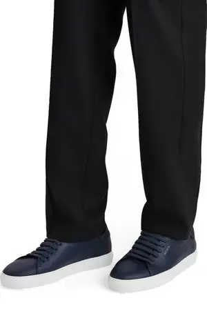 Axel Arigato Clean 90 Lace Up Sneakers - Navy