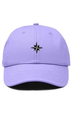 DALIX Starpoint Dad Cap - Lavender
