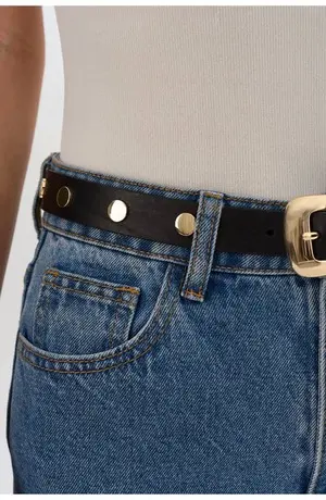 LAMARQUE Hamptons Leather Belt
