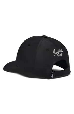 EASTSIDE GOLF Signature Adjustable Tournament Hat - Black