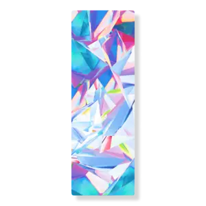 YOGA DESIGN LAB Combo Travel Yoga Mat 1.5mm Print - Crystal