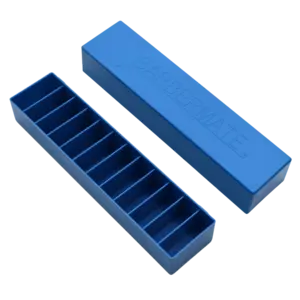 BARBERMATE Clipper Blade Caddy Blade Organizer - Blue
