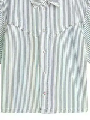 Scotch & Soda Vertical Stripe Western Yoke Shirt