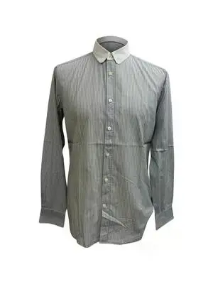 Ermenegildo Zegna Striped Button-down Shirt - Grey