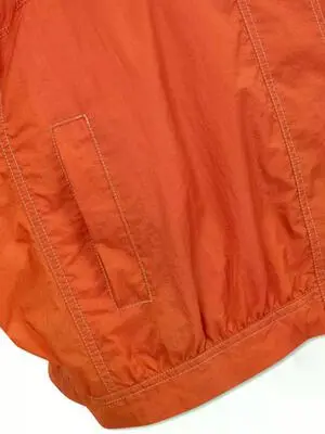 STUDIO TOMBOY Hooded Contrast-stitch Oversized Jacket