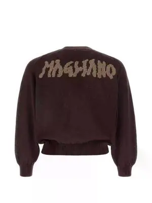 MAGLIANO Logo Intarsia Cotton Cardigan