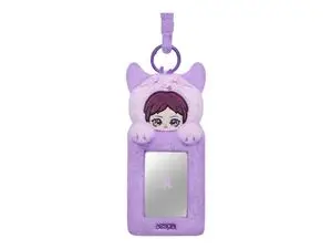 POP MART Aespa Fluffy Club Series Fluffy Rwe Card Holder - Multicolor