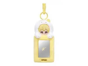 POP MART Aespa Fluffy Club Series Fluffy Mungtaengi Card Holder - Multicolor