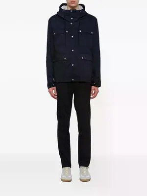 Kenzo Logo Print Parka