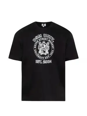 DOVER STREET MARKET Dsm Logo-print T-shirt - Black