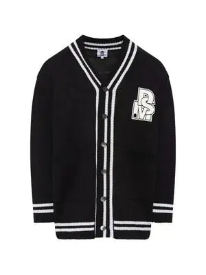 DOVER STREET MARKET Logo Patch Oversized Cardigan