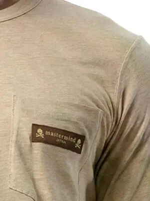 MASTERMIND WORLD Logo-patch Pocket T-shirt