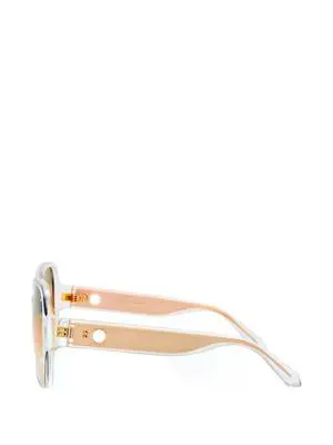 Linda Farrow Oversized Frame Sunglasses