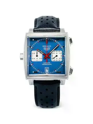 Tag Heuer Monaco Chronograph Watch - Blue