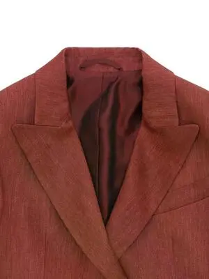 FORTELA Bastien Double-breasted Linen Blazer