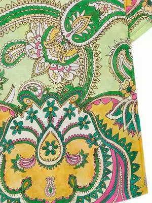 Malìparmi Paisley-print Flared T-shirt