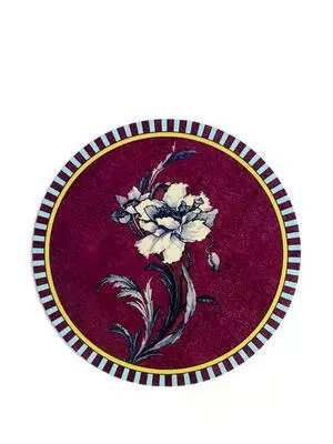 La DoubleJ Nymph Bloom Floral-print Coasters - Green