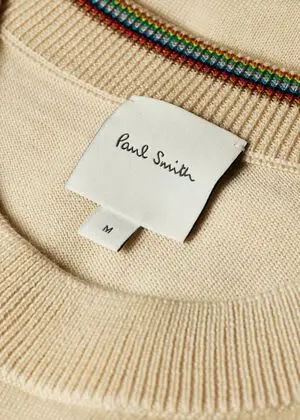 Paul Smith Washable Merino Wool Sweater - Brown