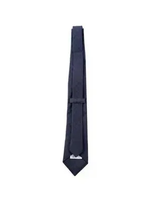 Etro Jacquard Pattern Silk Neck Tie