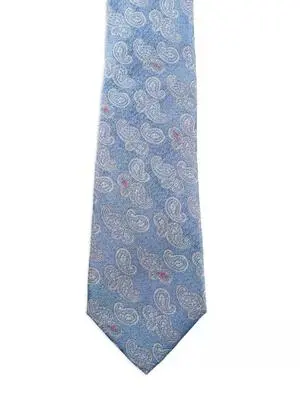 Etro Jacquard Paisley-print Silk Tie