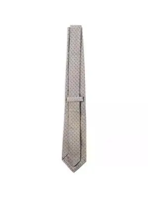 Etro Jacquard Pattern Silk Tie