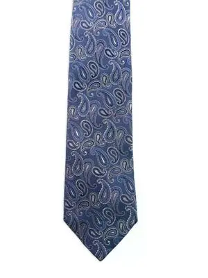 Etro Paisley-print Silk Jacquard Neck Tie
