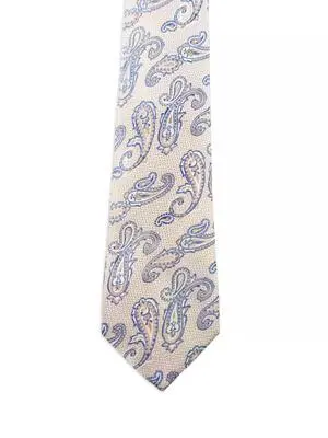 Etro Jacquard Paisley-print Silk Tie