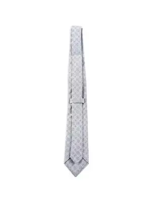 Etro Jacquard Pattern Silk Tie