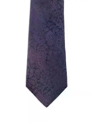 Etro Jacquard Paisley-print Silk Tie