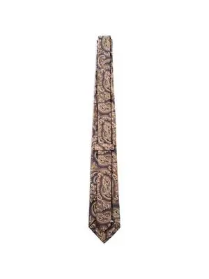 Etro Jacquard Paisley-print Silk Tie