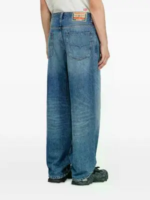 DIESEL® 2001 D-macro Relaxed-fit Denim Jeans - Blue
