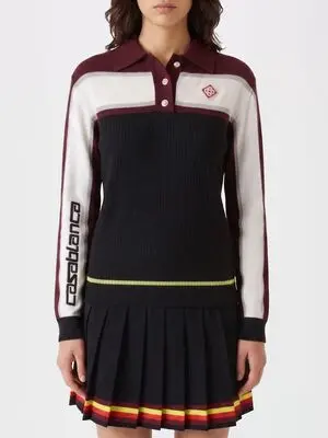 Casablanca Long Sleeve Polo Shirt