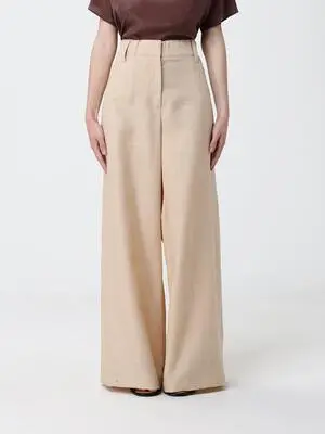 ALYSI Wide-leg Wool Trousers