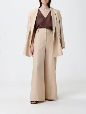 ALYSI Wide-leg Wool Trousers