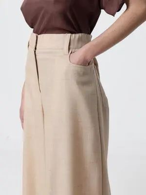 ALYSI Wide-leg Wool Trousers