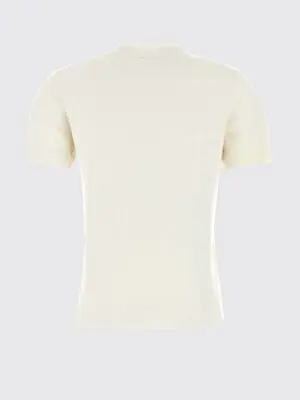 Calvin Klein Slim Fit Crew Neck T-shirt - Cream
