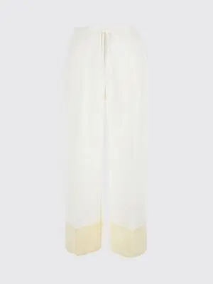 TOTEME High-waisted Viscose Palazzo Trousers With Drawstring