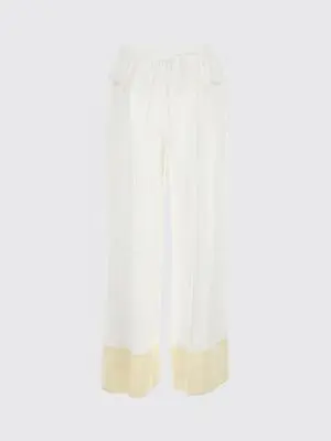 TOTEME High-waisted Viscose Palazzo Trousers With Drawstring