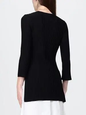 Max Mara Ribbed Knit Top