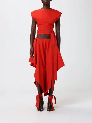 Alaïa Cotton Cropped Top