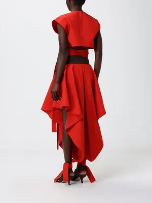 Alaïa Cotton Cropped Top