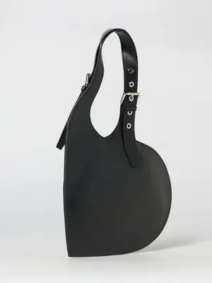 Coperni Heart Shoulder Bag - Black