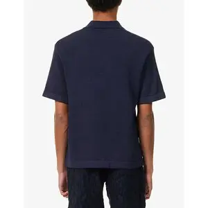 RAITH Miguel Boucle Cotton-blend Polo Shirt
