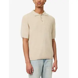 RAITH Sorelle Ribbed Knit Polo Shirt