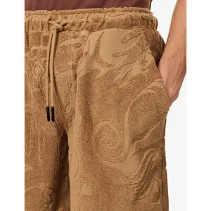 Oas Porto Devoré Cotton-blend Shorts