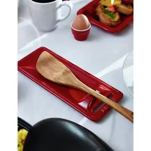 STAUB Brand-embossed Ceramic Spoon Rest