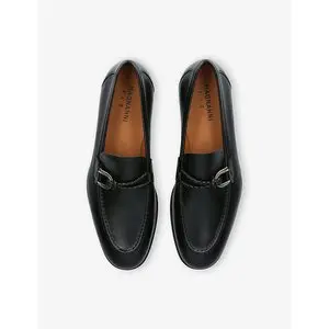 Magnanni Leather Horsebit Loafers